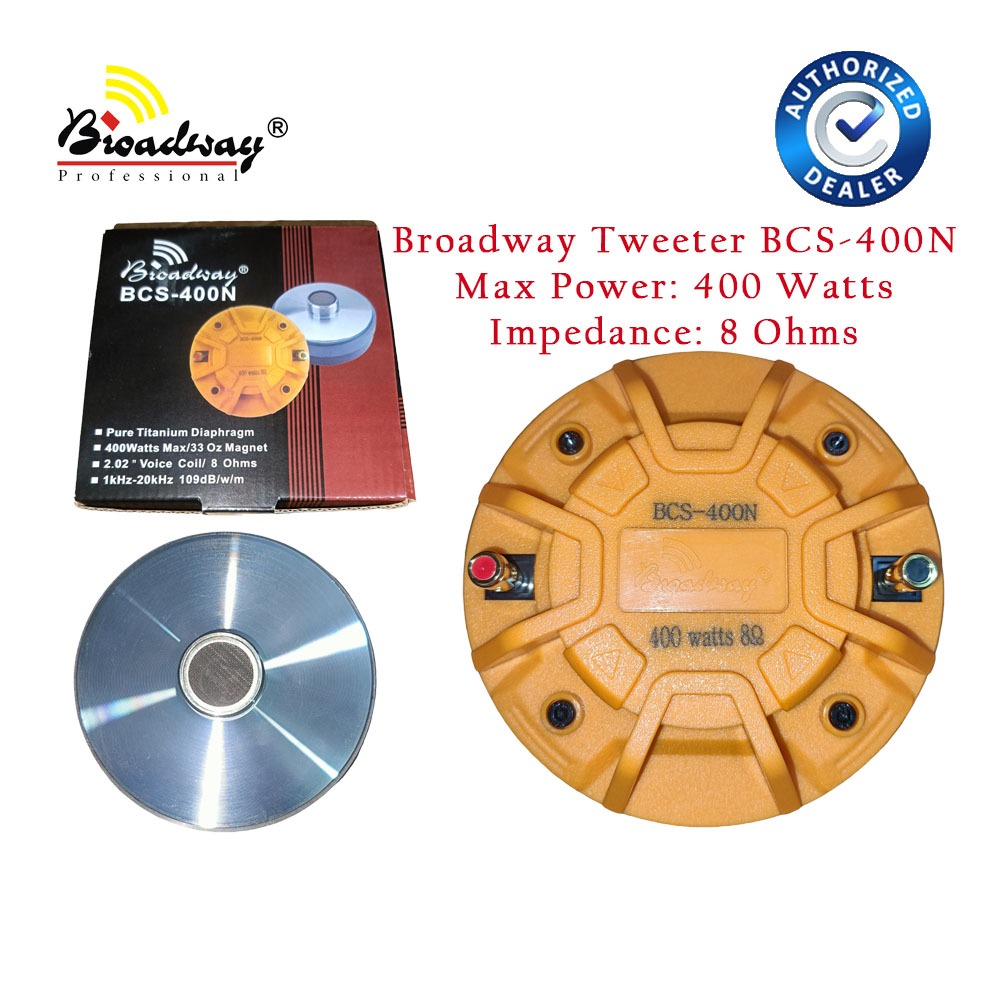 400w Broadway Tweeter With FREE CAPACITOR BCS-400N 400 watts Tweeter ...