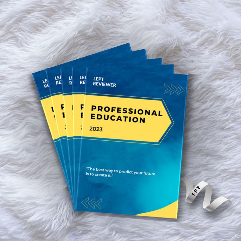 PROFESSIONAL EDUCATION - COMPREHENSIVE LEPT REVIEWER (NEW CURRICULUM) | Shopee Philippines