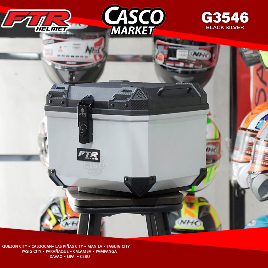 FTR TOP BOX G3546 45L PREMIUM ABS PLASTIC MATERIALS | Shopee Philippines