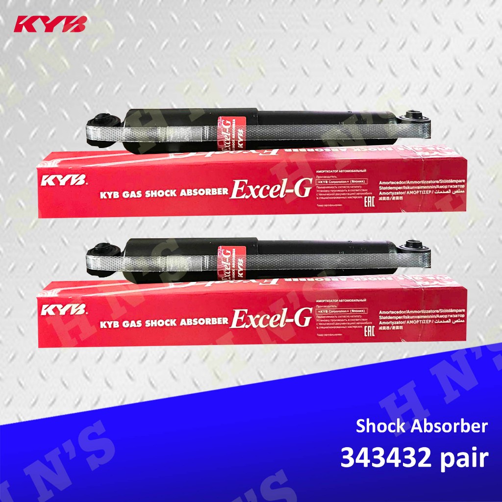 KYB Shock Absorber for Hyundai Eon 0.8 Atos ( 2012 - 2017 ) Set of 2 ...