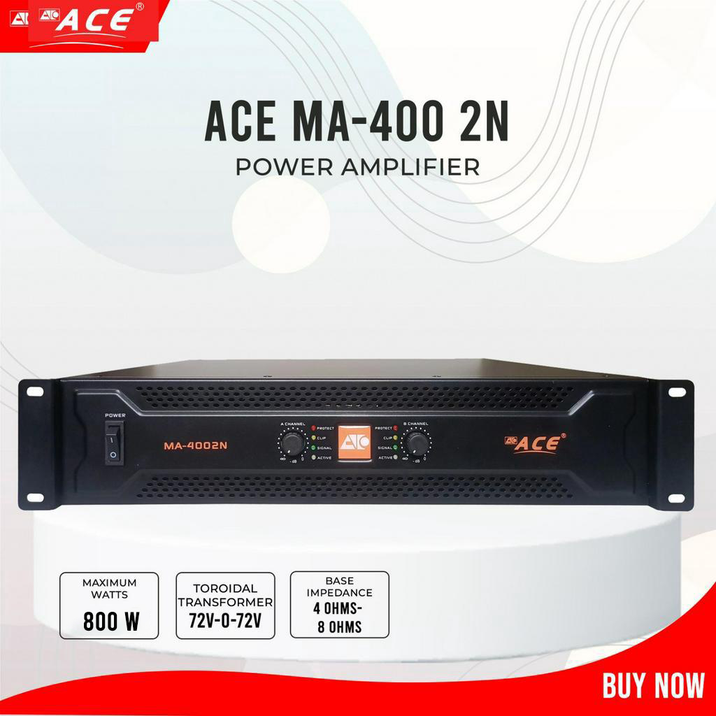 ACE MA-4002N Power Amplifier | Shopee Philippines