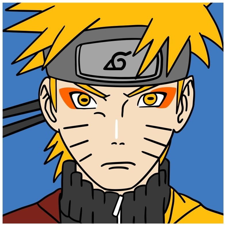 20*20 cartoon char Framed Digital Painting Pagpipinta DIY Canvas ...