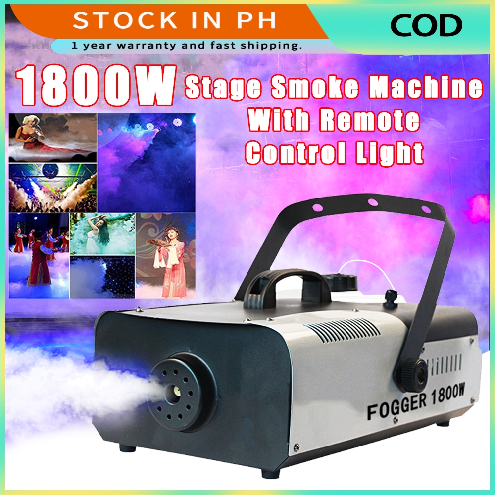 New 1800W Smoke Machine With Remote disinfectant heavy duty fogging ...
