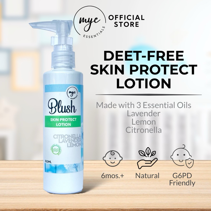 Blush Skin Protect Lotion - Made with Citronella, Lavender, Lemon ...