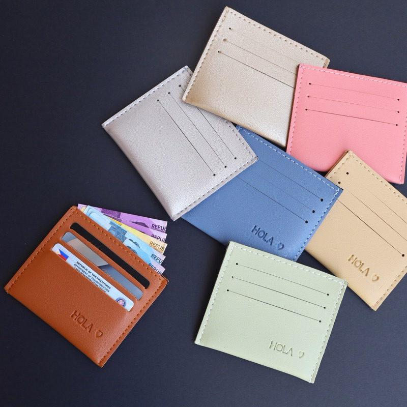 [FREE Name engraving] Minimalist Card Wallet w/ 3 card slots # ...
