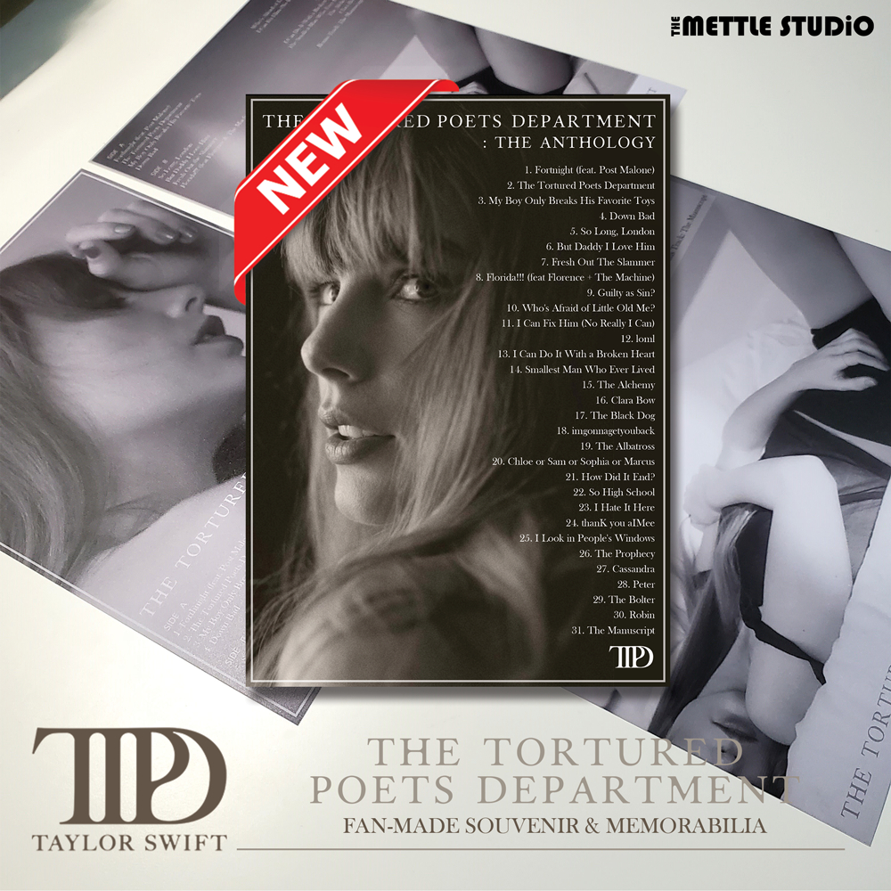 Taylor Swift – The Tortured Poets Department, Tracklist TTPD | Fan-Made ...