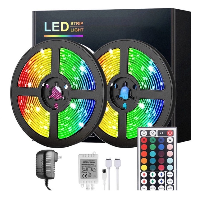 Original Lucky 5M 10M 15M 20M 600LEDS LED RGB Strip Light SMD 3528 ...