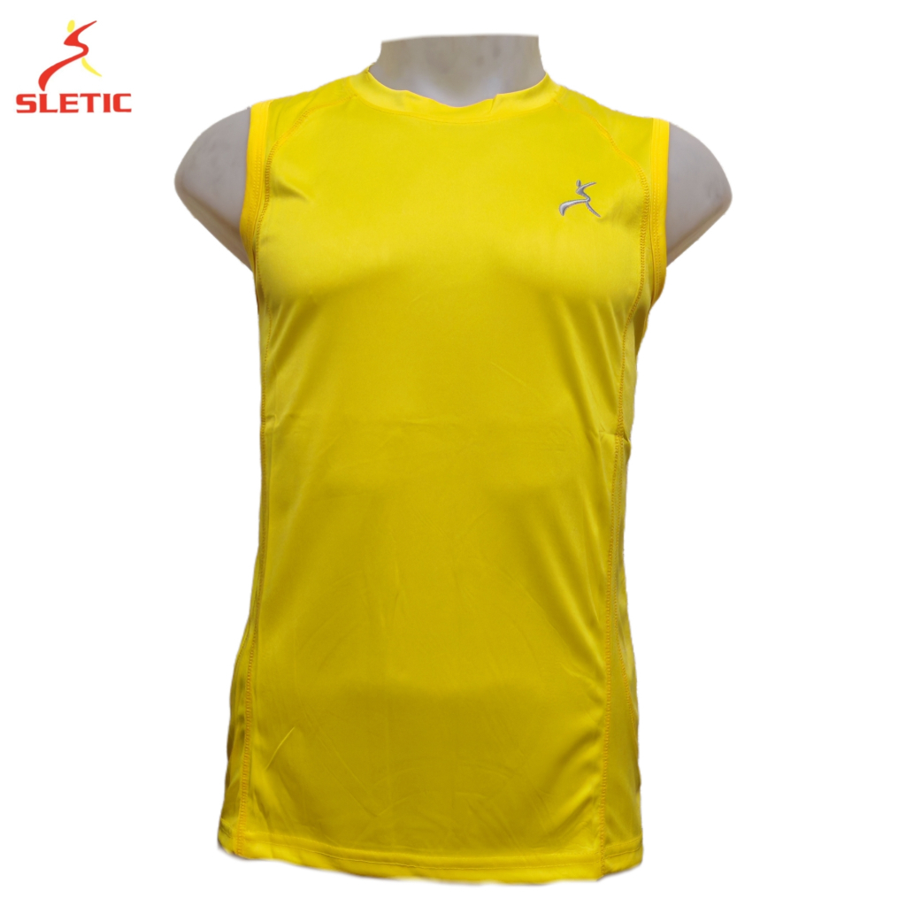 SLETIC Sportswear( Basketball,Running,Workout,Etc.) Plain Dri-fit Sando ...