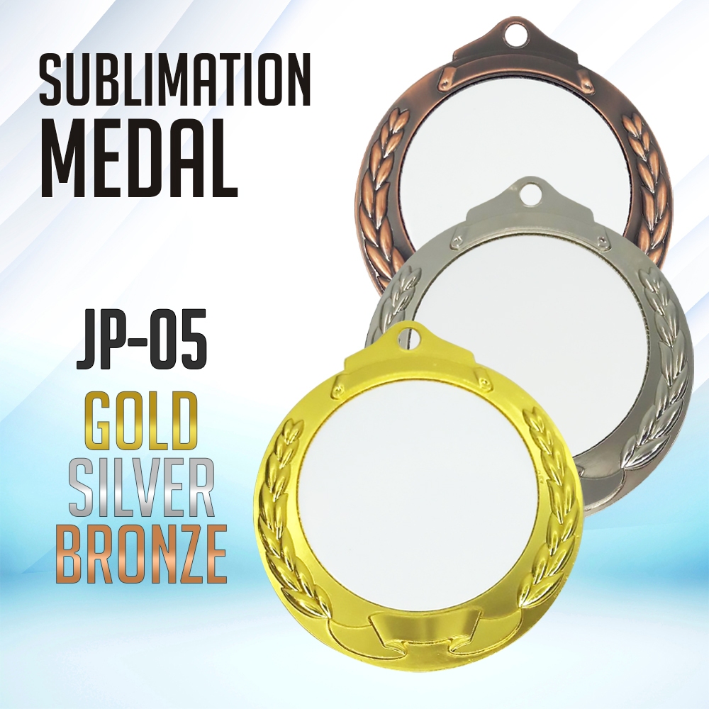 Sublimation Printable Medal Gold Silver Bronze (1pc) | Shopee Philippines