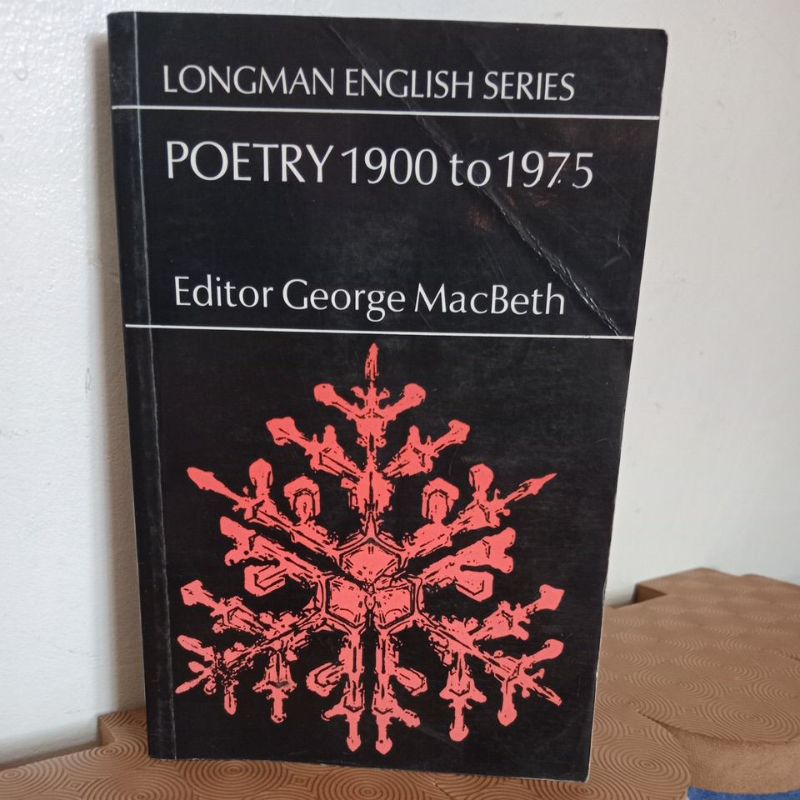 POETRY 1900 TO 1975 LONGMAN ENGLISH SERIES | Shopee Philippines