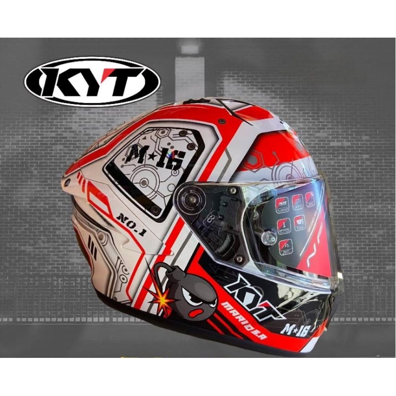 KYT NFR and R2R FULLFFACE DUAL VISOR | Shopee Philippines