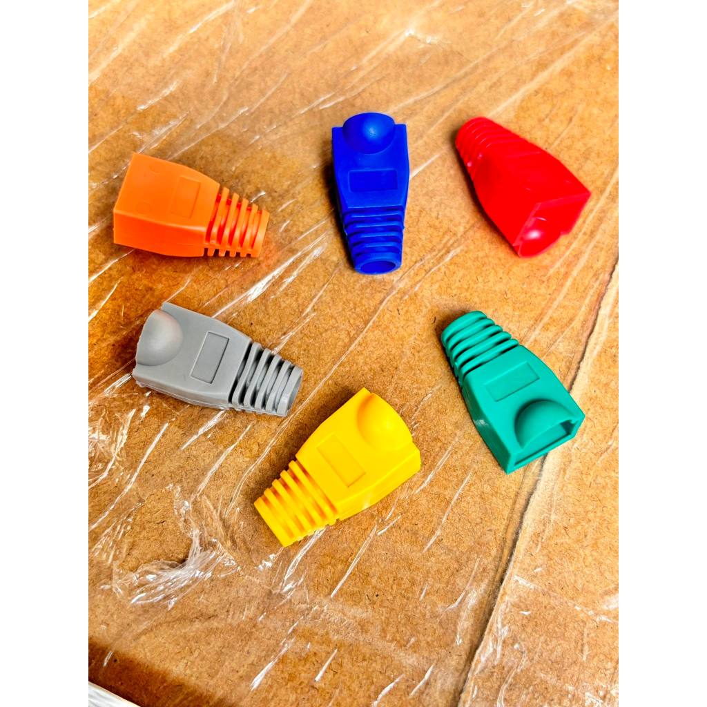RJ45 CAT6 RUBBER BOOTS (10pcs) | Shopee Philippines