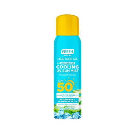 FRESH Skinlab Jeju Aloe 3in1 Niacinamide UV Sun mist SPF50 100ml ...
