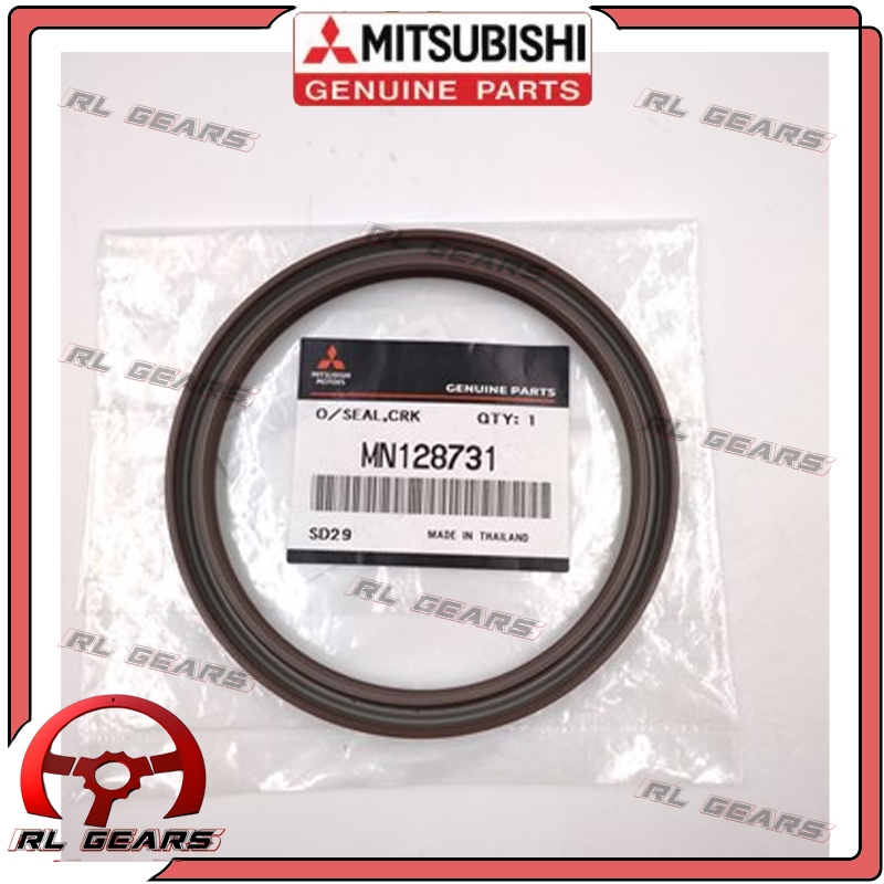 Genuine Mitsubishi REAR Crankshaft Oil Seal 4D56 2.5L Montero Strada ...