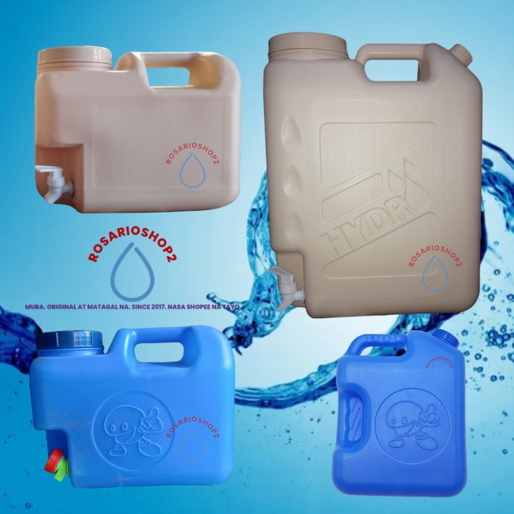 3L 6L 10L 20 Liters Mini Water Container Jug Pitcher with Handle and ...