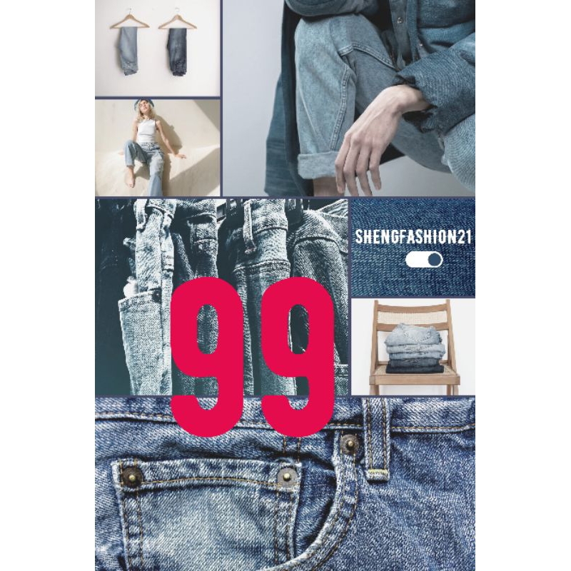 SHENGFASHION21 RANDOM WOMEN'S PANTS MOM JEANS, SKINNY, BAGGY AND ...