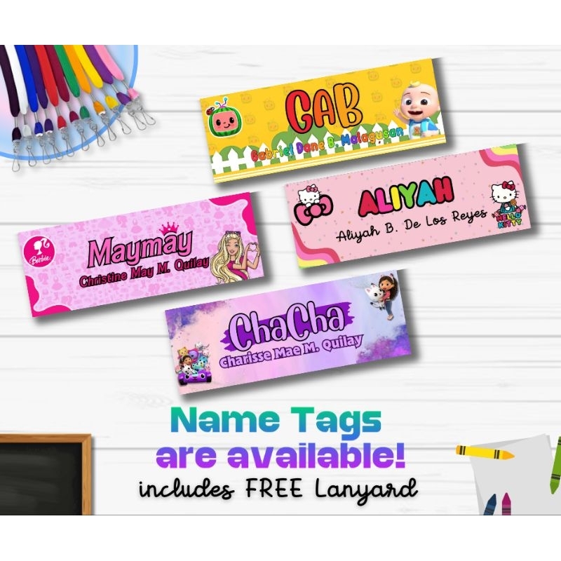 Personalized Name Tag | Shopee Philippines