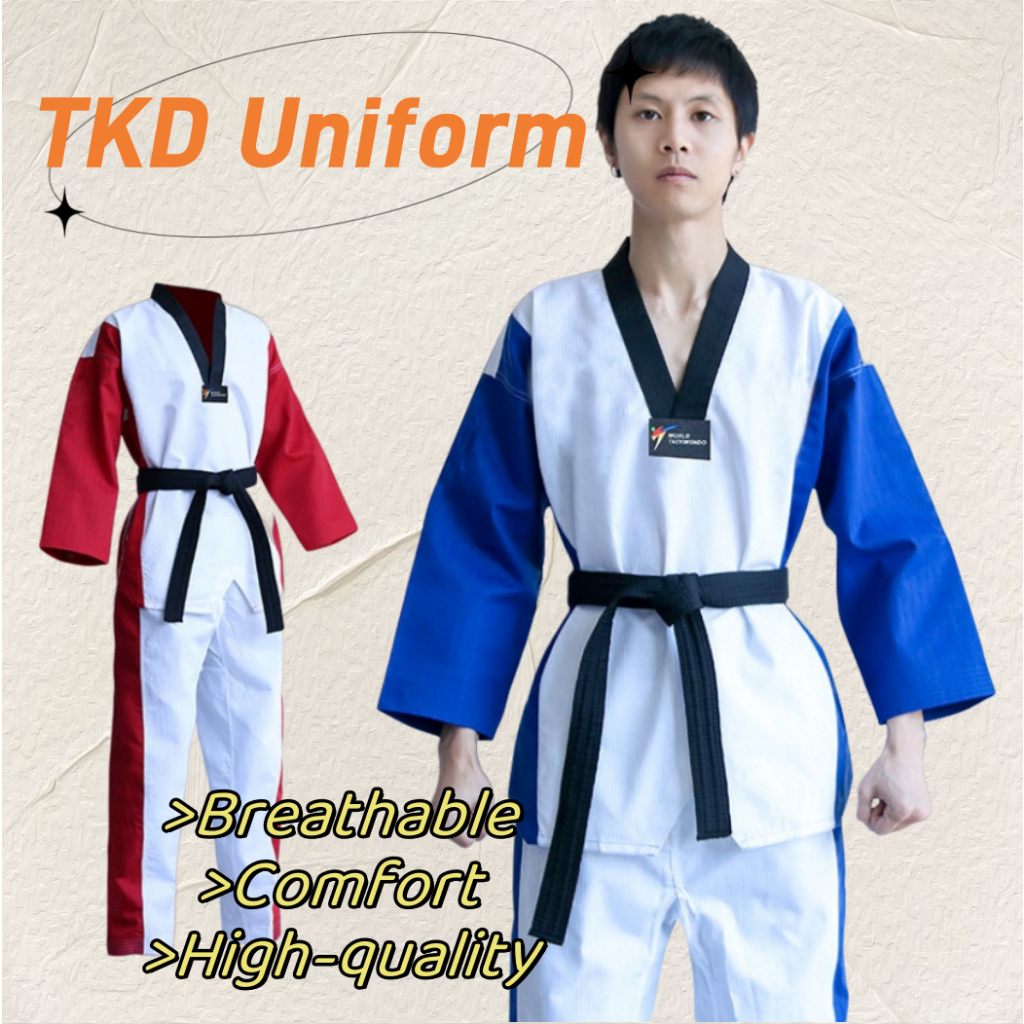 Taekwondo Clothing TKD Competition Uniform Competitive Training Karate ...