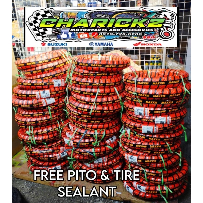 ORIGINAL MAXXIS TIRE TUBELESS RIM 17 (FREE PITO & TIRE SEALANT ...