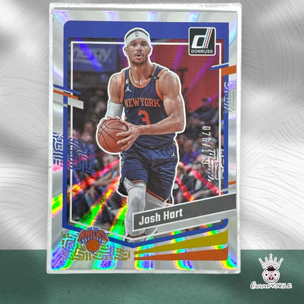 2023-24 Donruss SILVER LASER Numbered /149 Josh Hart New York Knicks ...