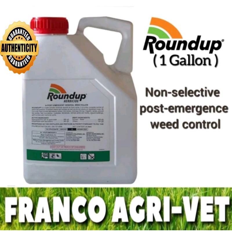Roundup Herbicide ( 1 Gallon ) Round Up | Shopee Philippines