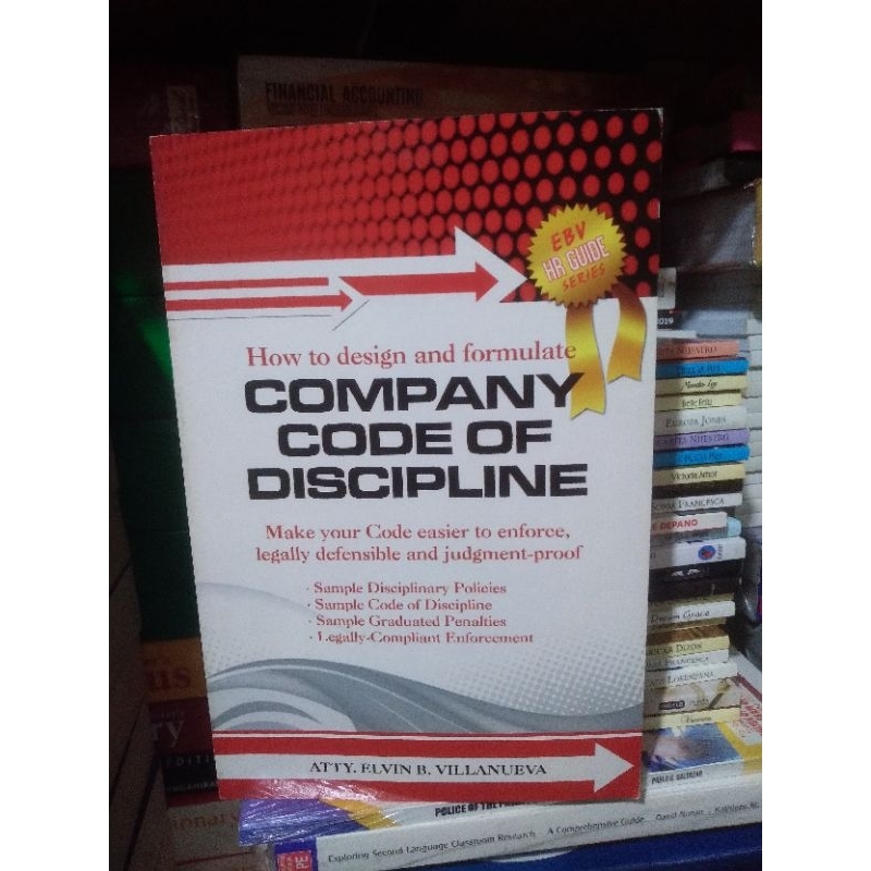 Hkw to Design and Formulate COMPANY CODE OF DISCIPLINE | Shopee Philippines