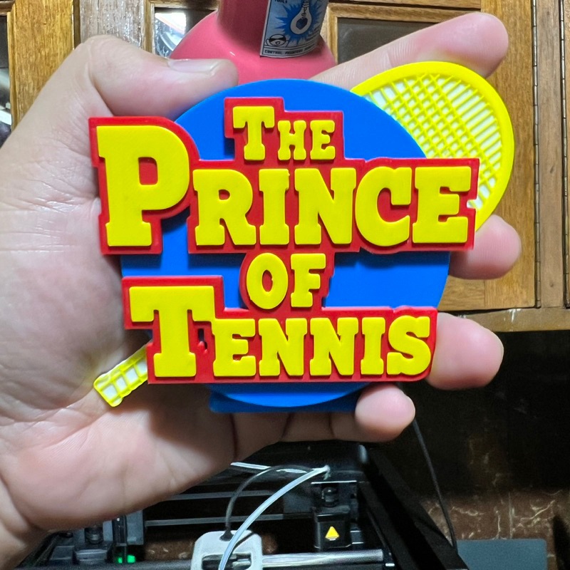 THE PRINCE OF TENNIS fan art 3d logo | Shopee Philippines