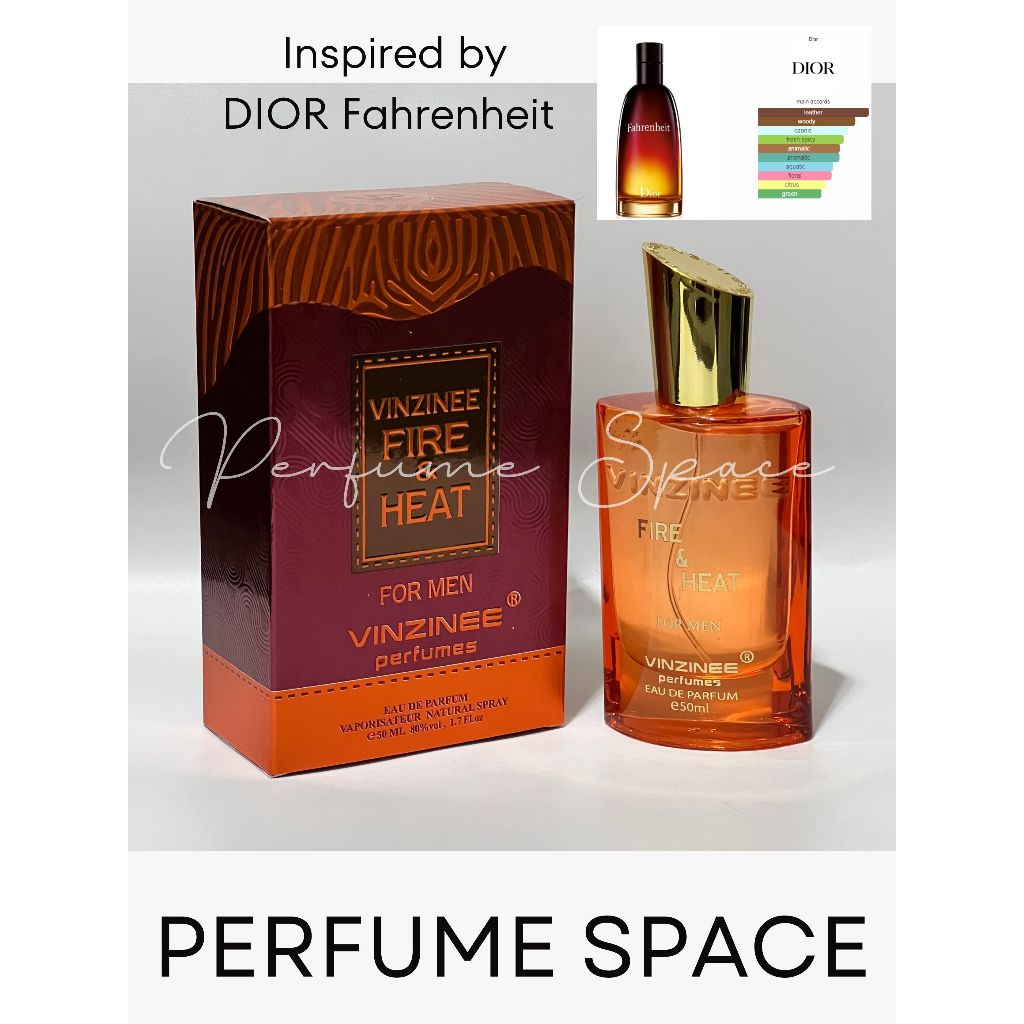 VINZINEE Fire & Heat for Men Oil Based Long Lasting Perfume 50ml ...