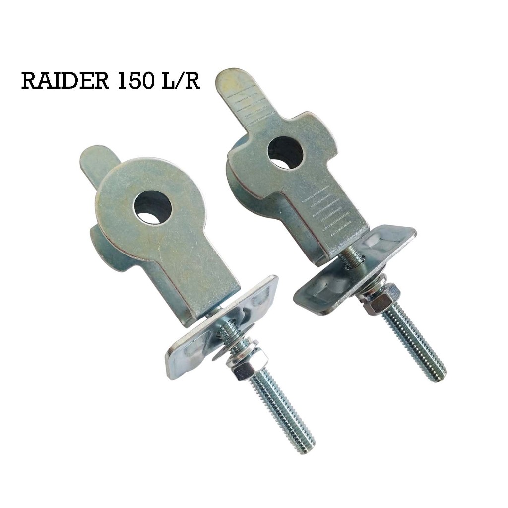 MOTORCYCLE PARTS CHAIN ADJUSTER SPROCKET BOLT SET RAIDER 150 / RS100 ...