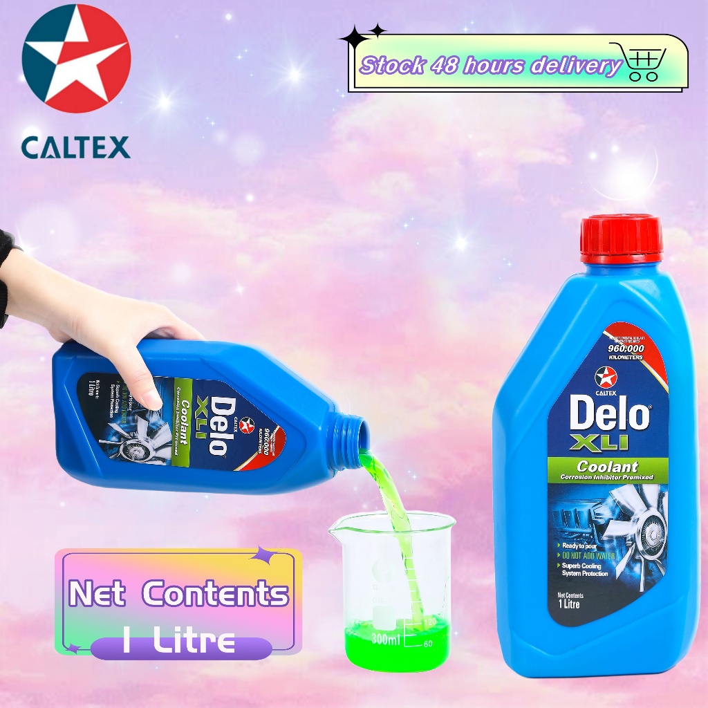caltex delo Gold 15w40 Coolant Corrosion Inhibitor Premix Green ...