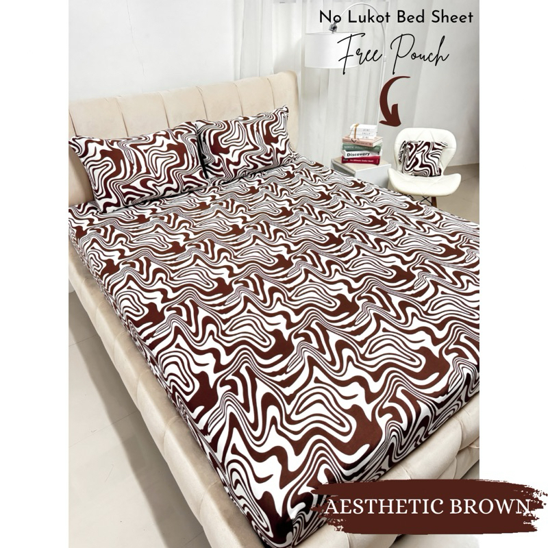 NO LUKOT PRINTED5 Bedsheet with FREE POUCH No Gusot No Lukot ...