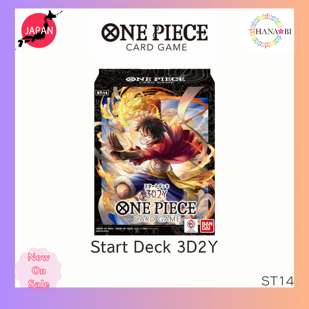 One Piece Card Game Start Deck 3D2Y ST-14【Made in Japan】【Delivery from Japan】 | Shopee Philippines