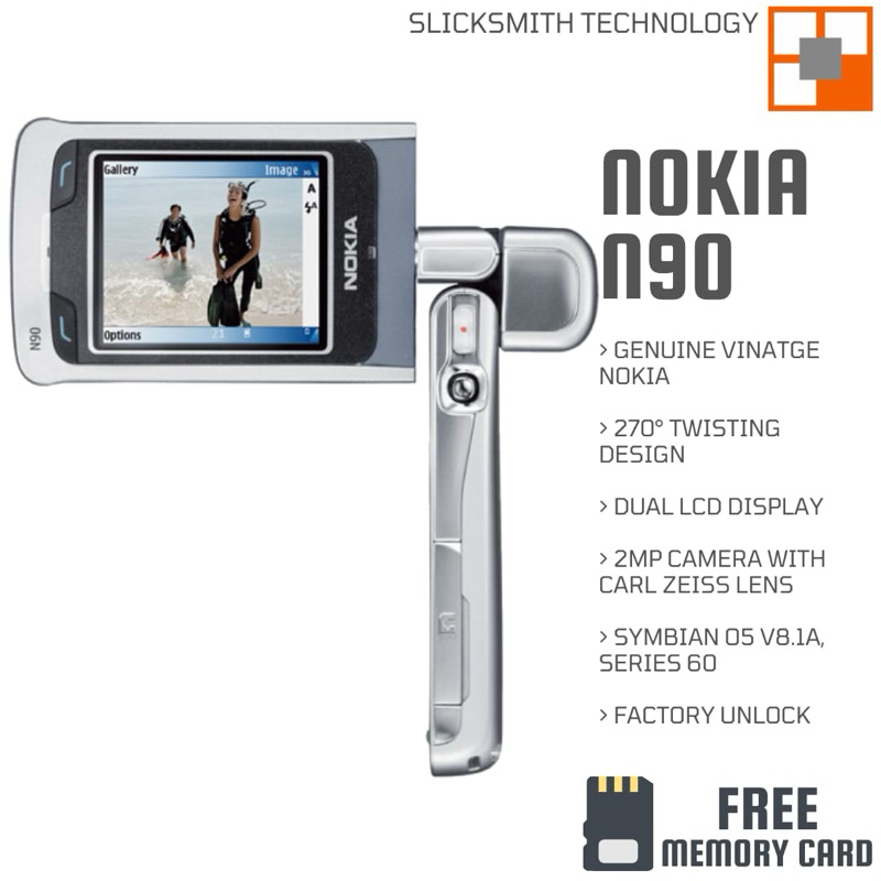 Nokia N90 Complete Set | SlickSmith Technology | Shopee Philippines