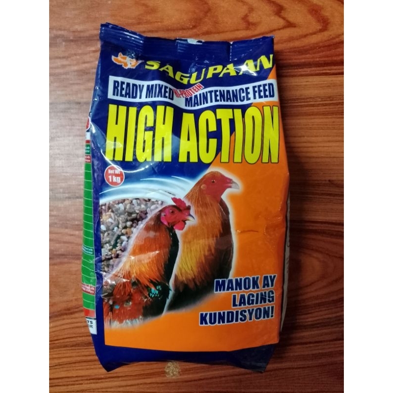 SAGUPAAN HIGH ACTION 1KG PACKED(readymix hi-protein maintenance feed ...