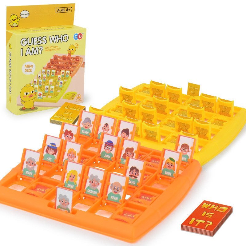 CHILDREN'S GUESS WHO I AM BOARD GAMES TOYS FOR KIDS | Shopee Philippines