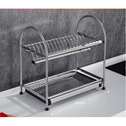 Stainless Dish Rack SUS304--16Plate | Shopee Philippines