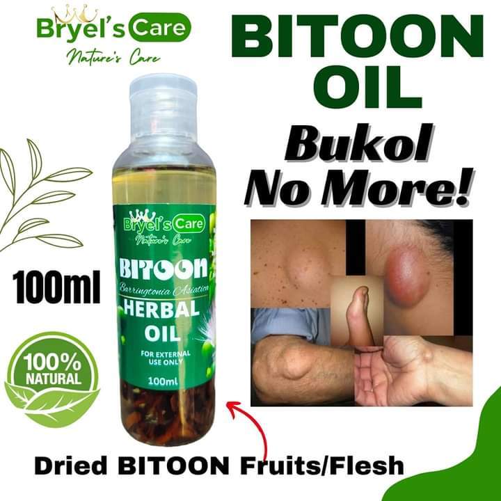 BRYELS CARE 100ml BITOON HERBAL OIL NOW WITH BITOON FRUITS/FLESH ...