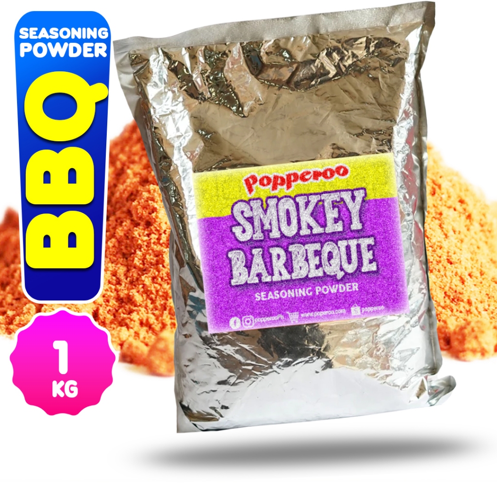 POPPEROO 1kg Barbecue Seasoning for French fries and Popcorn | Shopee ...