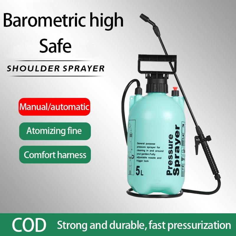 5L Pressure Sprayer Compressed Air Spray Garden Sprayer Pump Hand ...