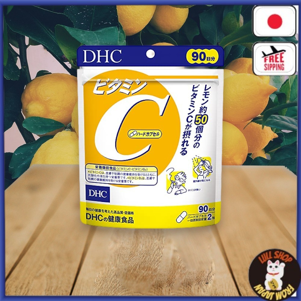 DHC Vitamin C (Hard Capsule) 90 days (180 tablets) 【Direct from Japan ...