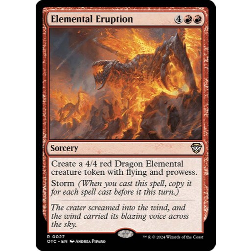 Elemental Eruption - Outlaws of Thunder Junction Commander (OTC ...