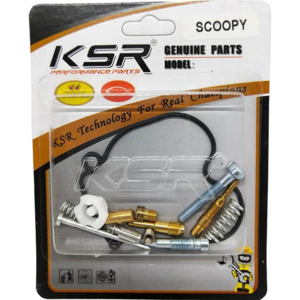 SCOOPY CARBURATOR REPAIR KIT KSR THAILAND PARTS | Shopee Philippines