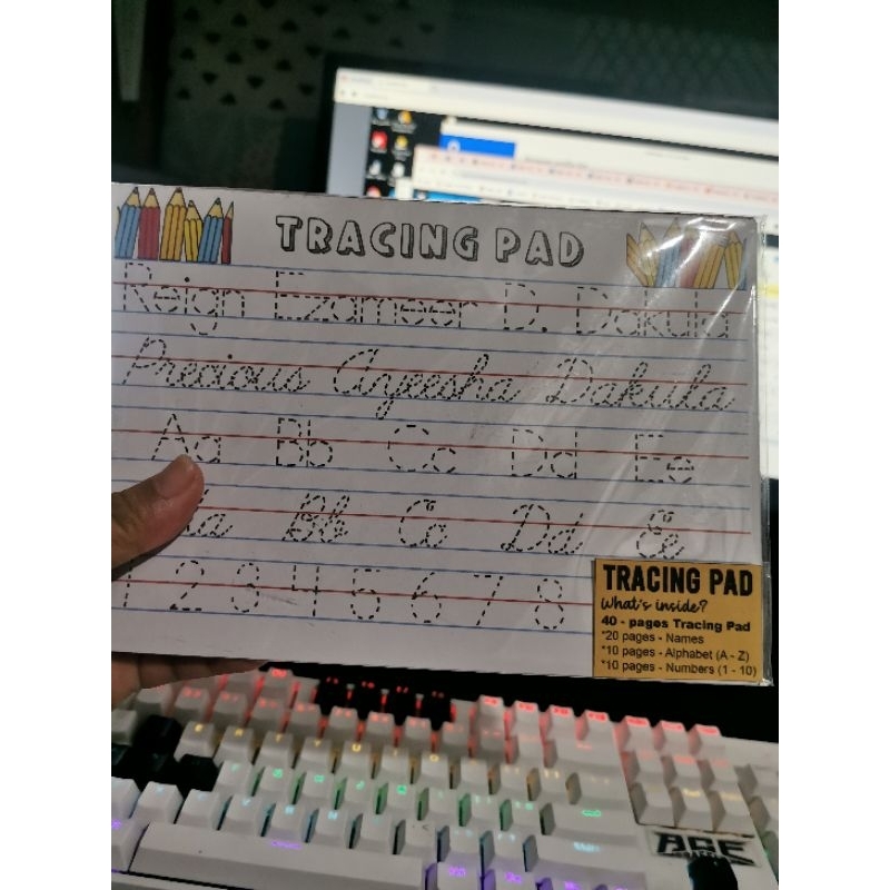 Kids Tracing Pad (Cursive / Writing) | Shopee Philippines