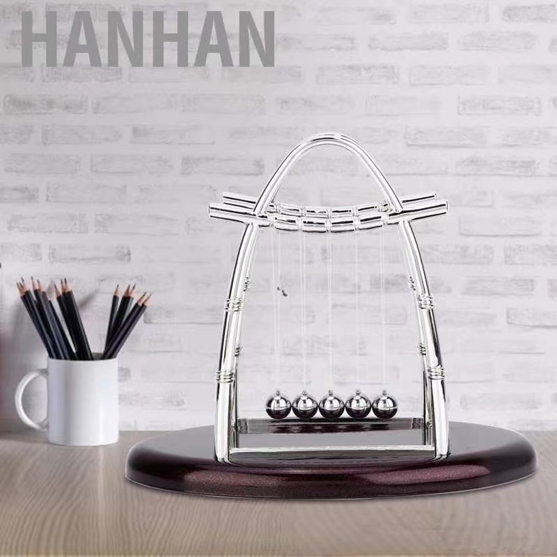 Hot Newton'S Cradle Steel Balance Ball Physics Science Pendulum Desktop ...