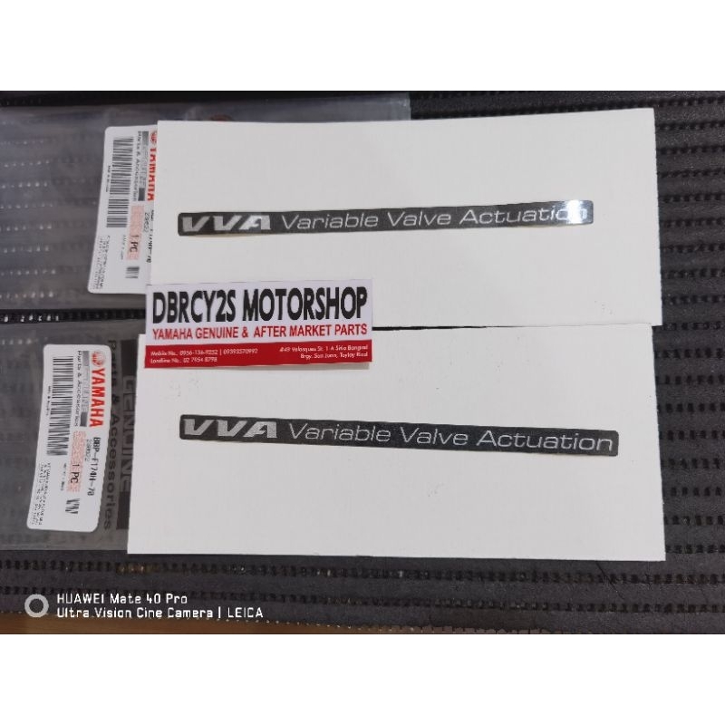 Genuine WGP VVA Decals Aerox v2 (2pcs) | Shopee Philippines