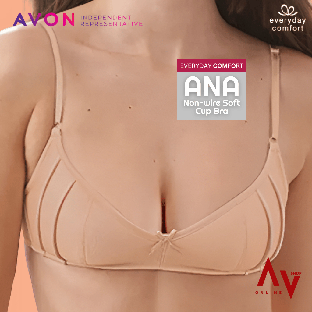 Avon ANA Nonwire Everyday Comfort Bra (Jaz,Ann, Ica, Kat, Avi,Aya,Kim) | Shopee Philippines