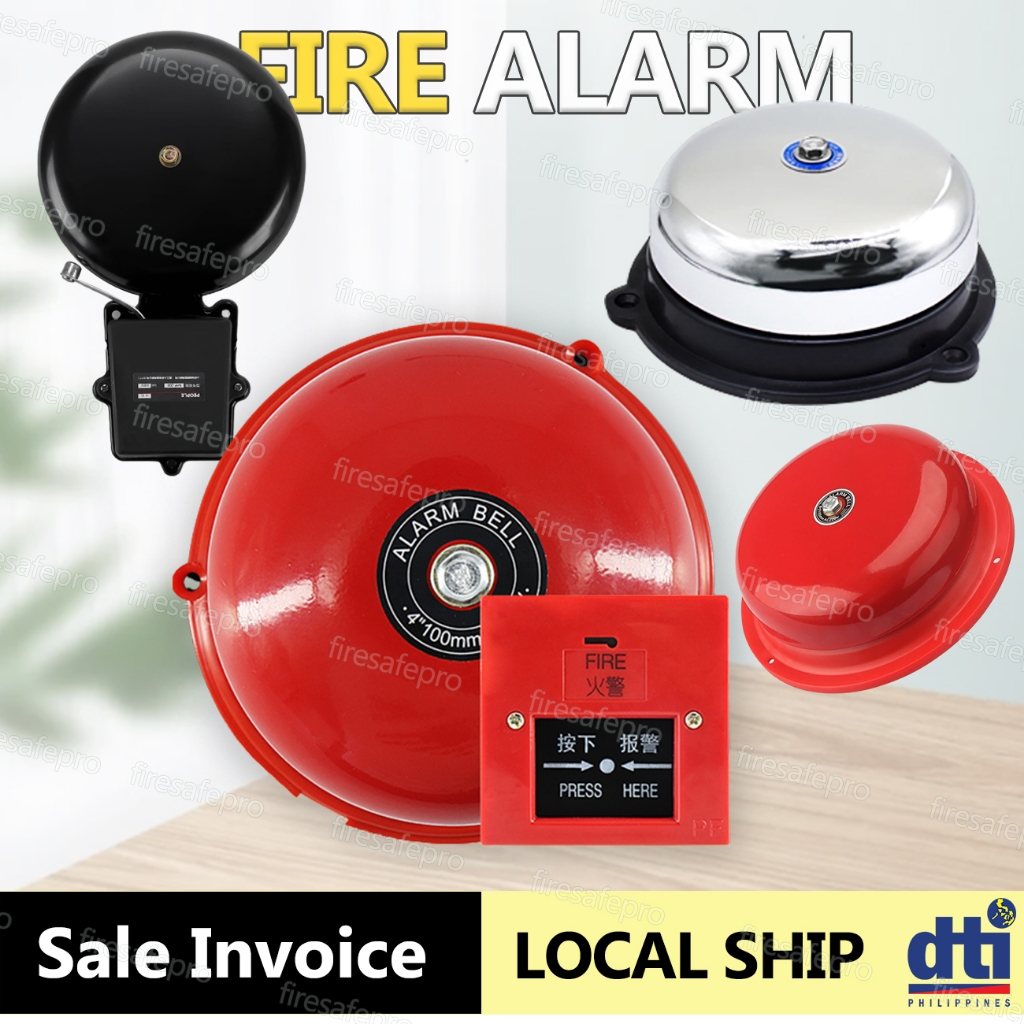 2"/3"/4"/6"/8"/10"/12"Fire Alarm Bell 220V AC Home Safe Mall Office ...