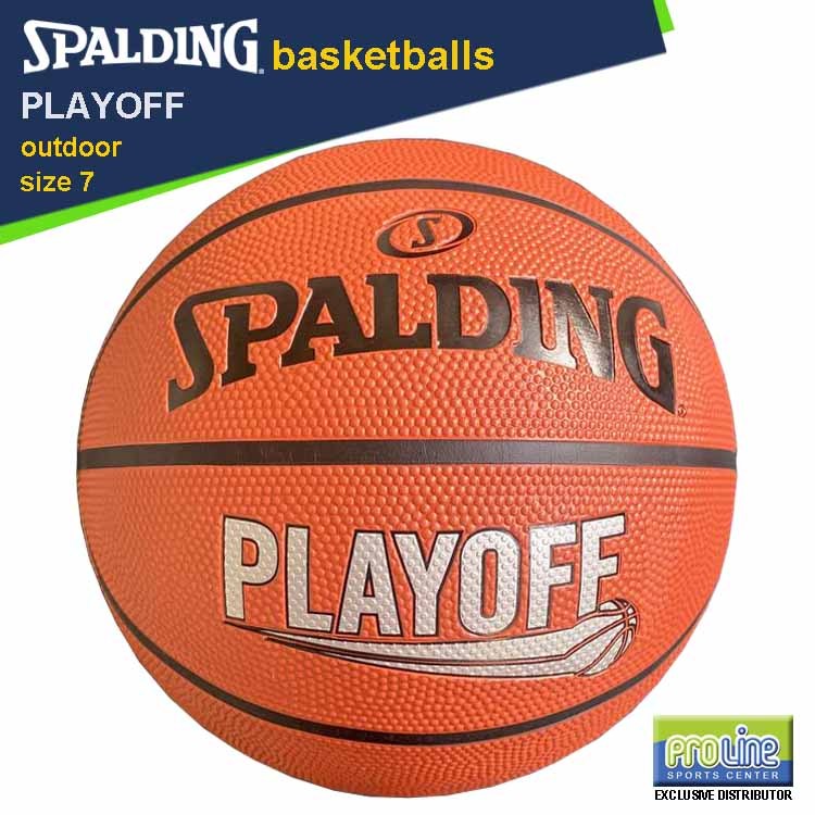 SPALDING Playoff Original Outdoor Basketball Size 7 | Shopee Philippines