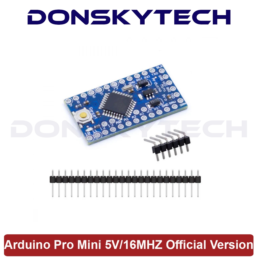 OFFICIAL VERSION Arduino Pro Mini 328 ATMEGA328P – 5V/16MHz | Shopee ...