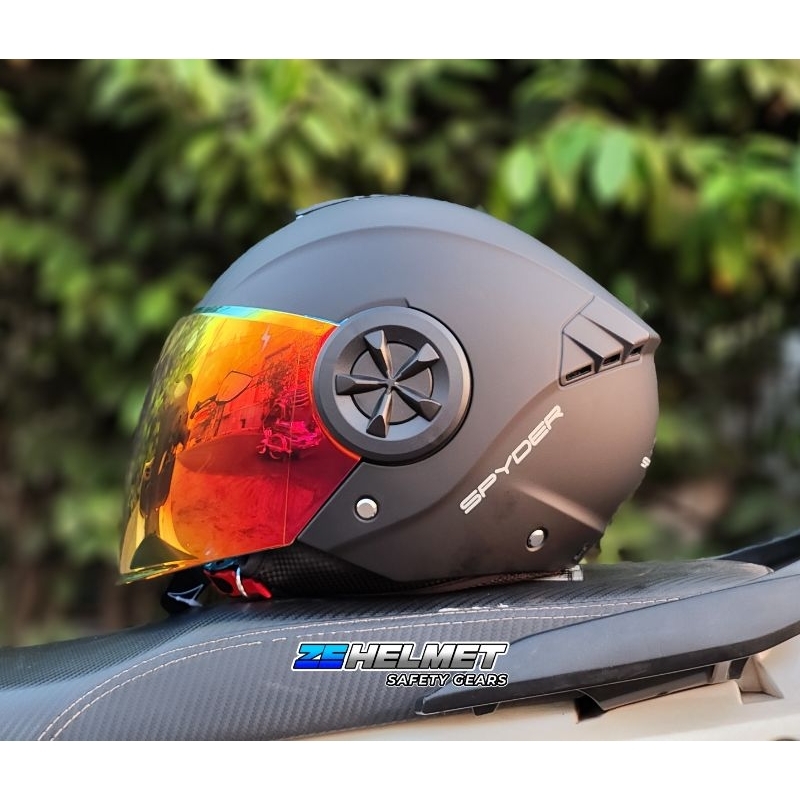 SPYDER REBOOT 2 OPEN FACE HELMET | Shopee Philippines